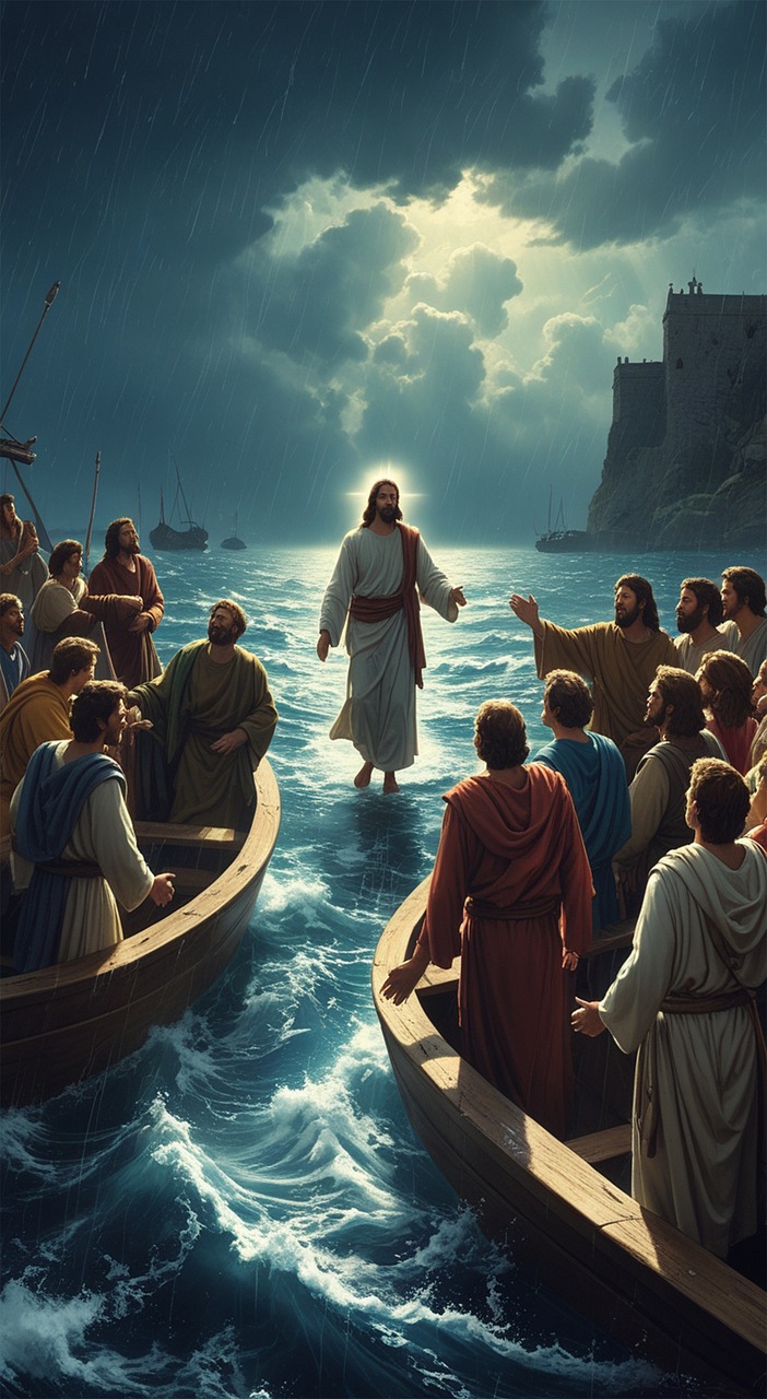 Jesus Walks On Water Nature - Free photo on Pixabay