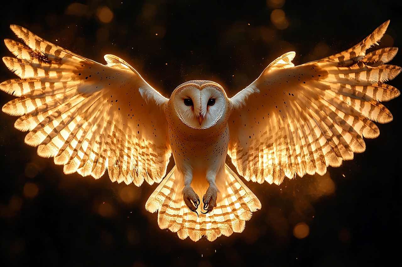Download Owl, Flying, Bird. Royalty-Free Stock Illustration Image - Pixabay