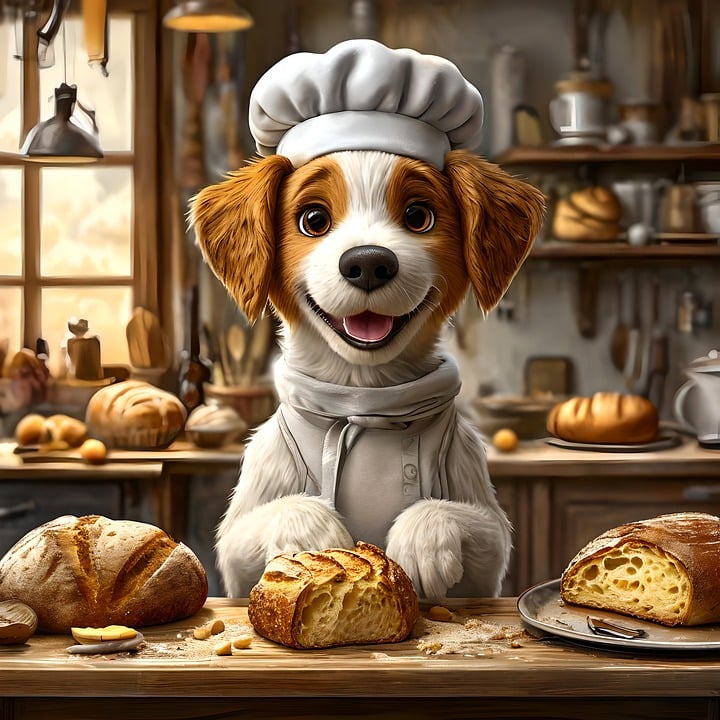 Download Puppy, Chef, Baking. Royalty-Free Stock Illustration Image ...