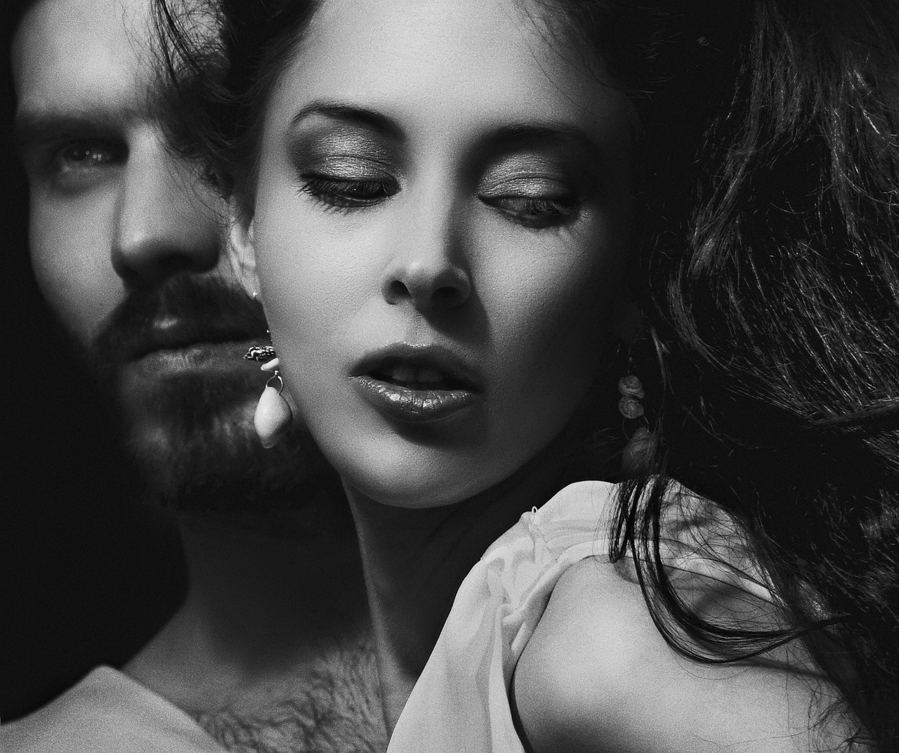 Portrait Man Woman Black And - Free photo on Pixabay