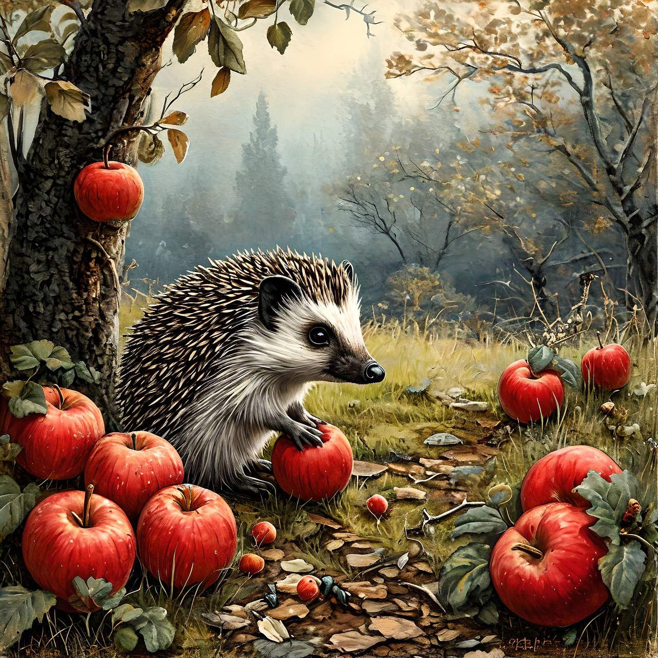 Hérisson Mignon De Dessin Animé - Image gratuite sur Pixabay
