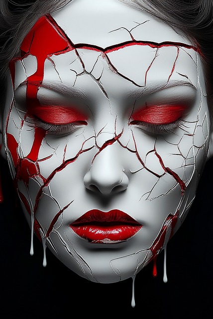 Download Face, Woman, Broken. Royalty-Free Stock Illustration Image ...