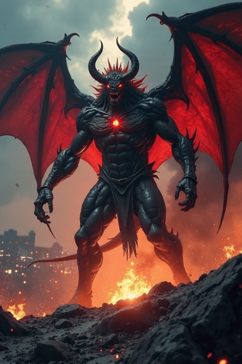 Download Demon, Evil, Horror. Royalty-Free Stock Illustration Image ...