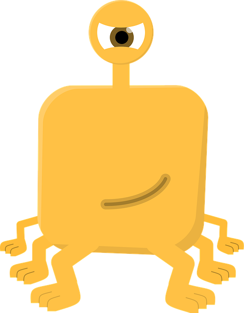 Download Cartoon, Monster, Smirk. Royalty-Free Vector Graphic - Pixabay