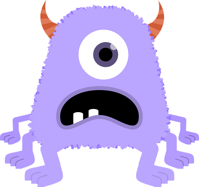 Download Cartoon, Monster, Scared. Royalty-Free Vector Graphic - Pixabay