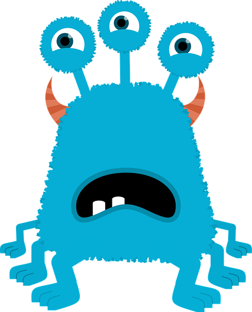 Download Cartoon, Monster, Scared. Royalty-Free Vector Graphic - Pixabay