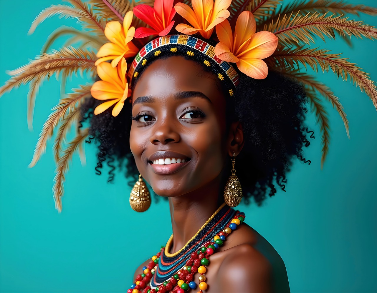 Download African Carnival, Vibrant Culture, Festive Attire. Royalty ...