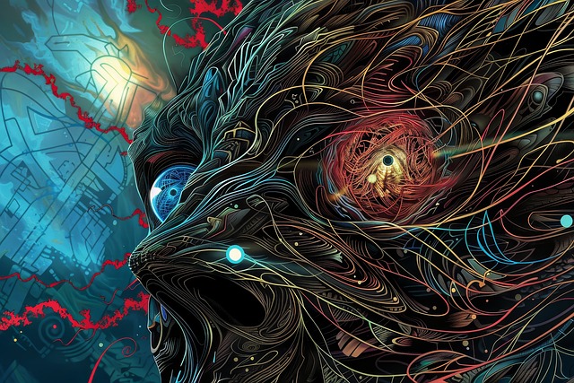 Download Fractal, Ghostly, Abstract. Royalty-Free Stock Illustration ...