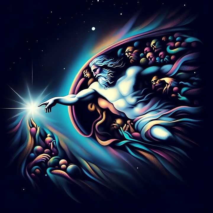 Download Divine Creation, Universe, God. Royalty-Free Stock ...