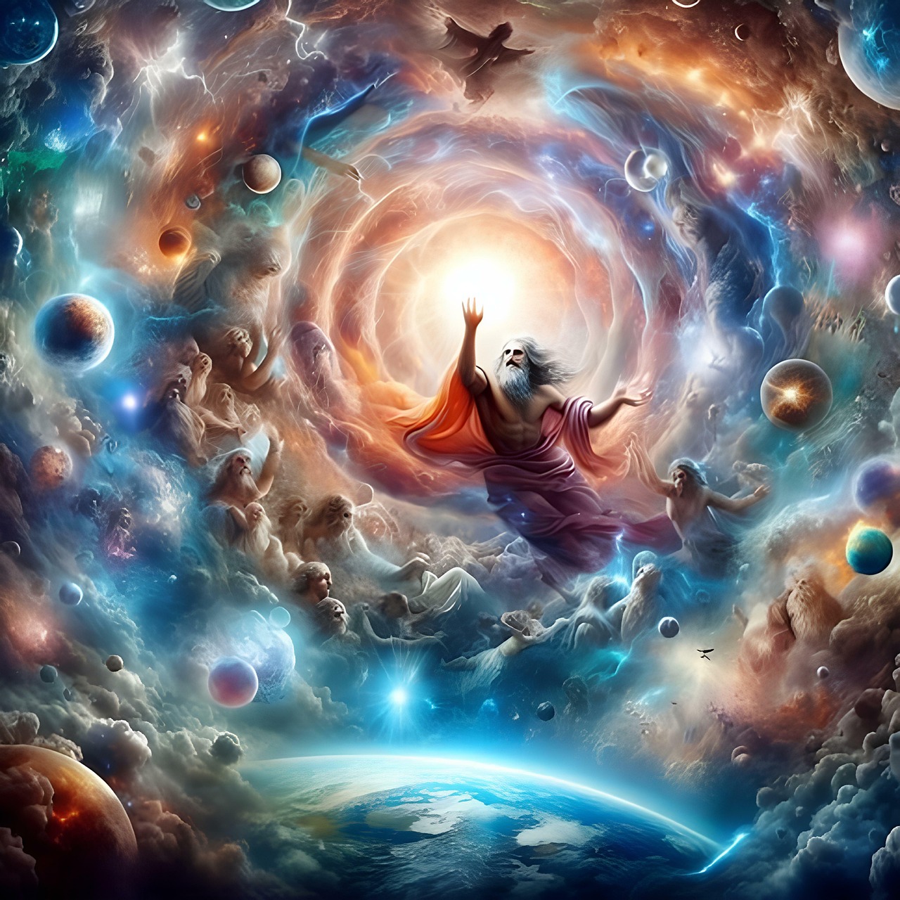 Download Divine Creation, Universe, God. Royalty-Free Stock ...