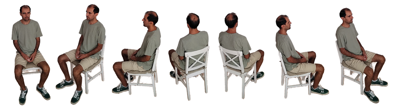 Download Man Figure, Different Angles, Man Silhouette. Royalty-Free ...