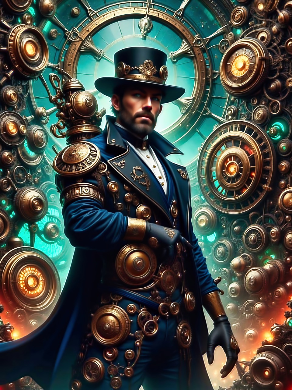 Download Steampunk, Gears, Clockwork. Royalty-Free Stock Illustration ...