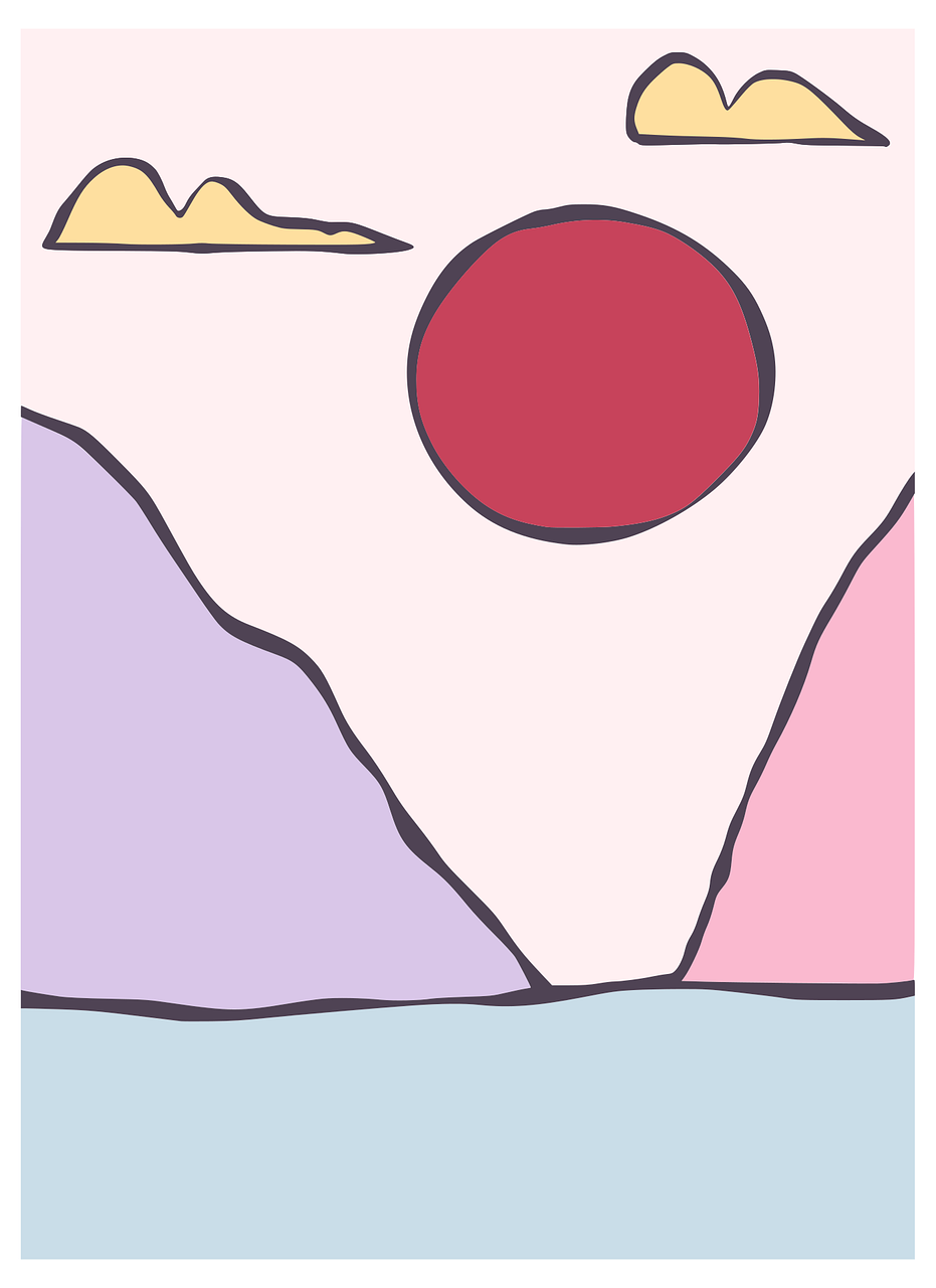 Download Mountain, Naive, Nature. Royalty-Free Vector Graphic - Pixabay