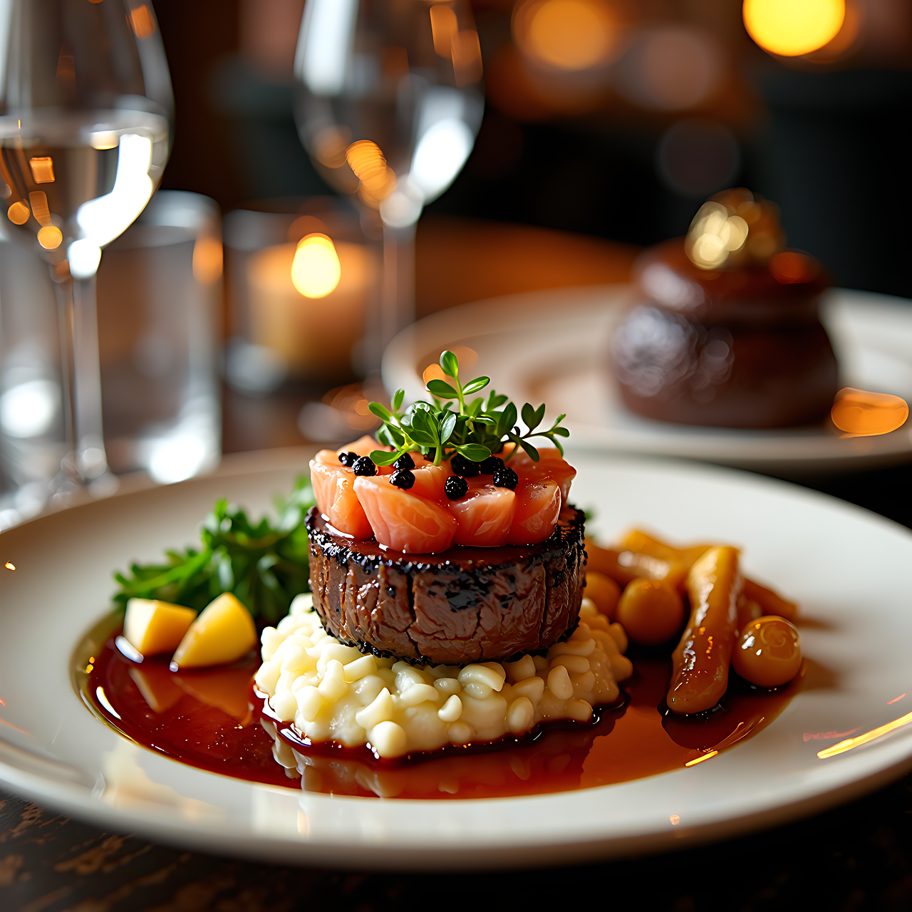 Fine Dining Gourmet Food - Kostenloses Bild auf Pixabay