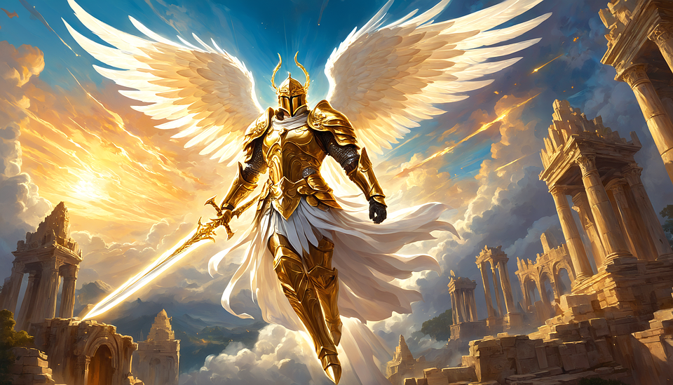 Download Angel, Wings, Armor. Royalty-Free Stock Illustration Image ...