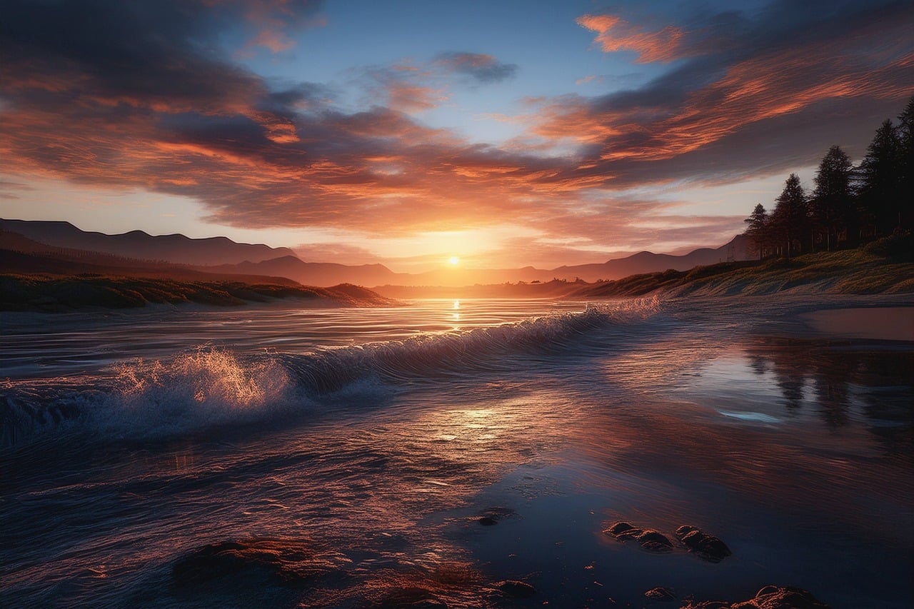 Download Sun, Nature, Landscape. Royalty-Free Stock Illustration Image ...