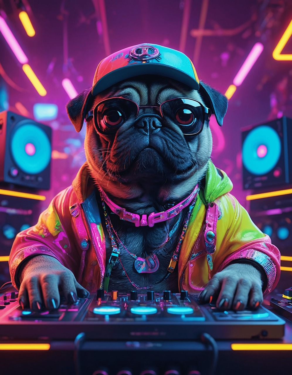 Download Dog, Dj, Music. Royalty-Free Stock Illustration Image - Pixabay