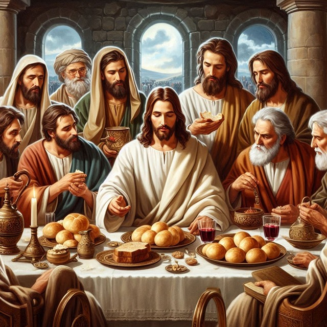 Yesus Perjamuan Terakhir Komuni - Gambar gratis di Pixabay