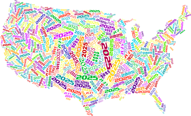 Download Calendar, 2025, America. Royalty-Free Vector Graphic - Pixabay