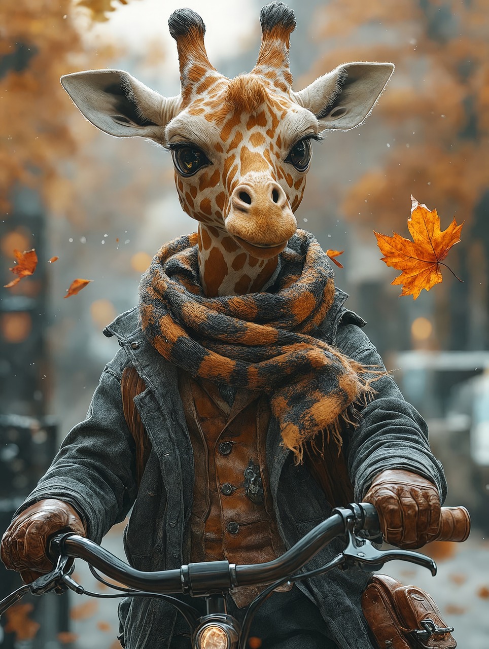 Download Giraffe, Anthropomorphic, Bike. Royalty-Free Stock ...