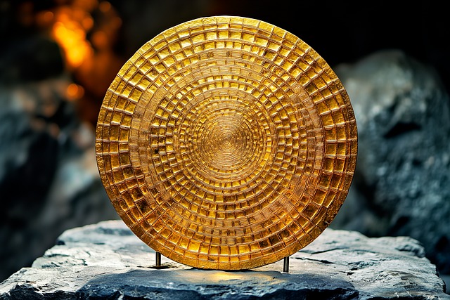 Download Disc, Gold, Decoration. Royalty-Free Stock Illustration Image ...