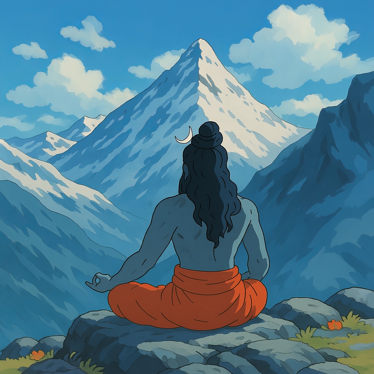Download Shiva, Ghibli, Animation. Royalty-Free Stock Illustration ...