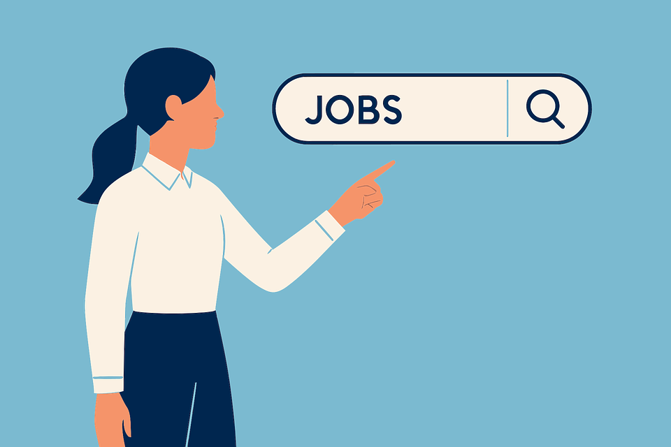 Download Jobs, Employment, Job Search. Royalty-Free Vector Graphic ...