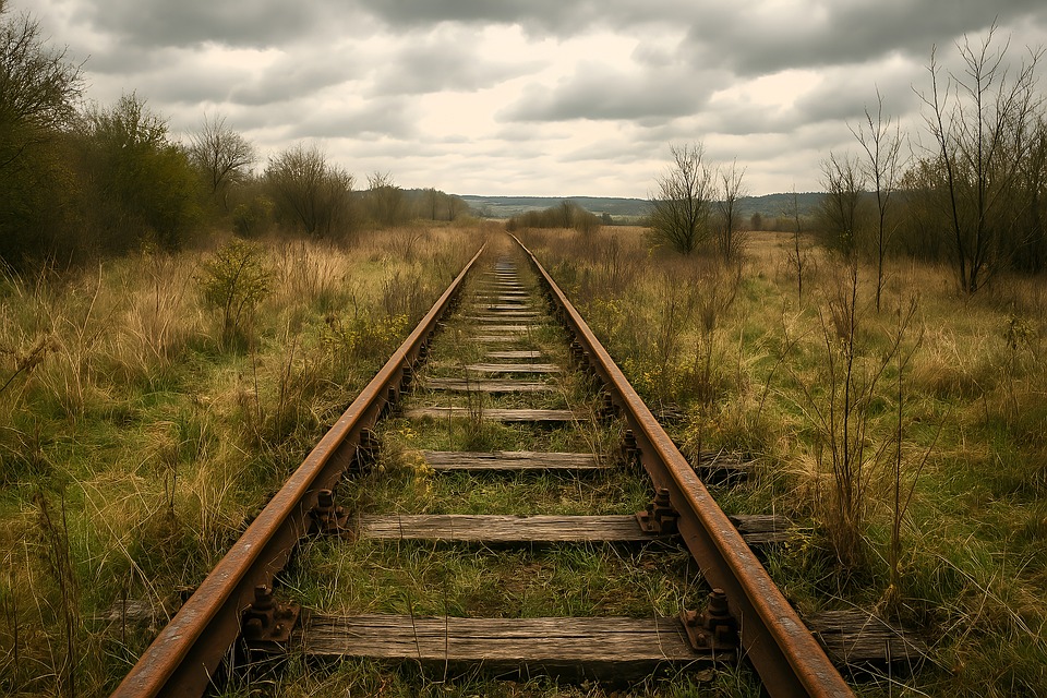Abandoned Railway Old Train Track - Foto gratuita no Pixabay