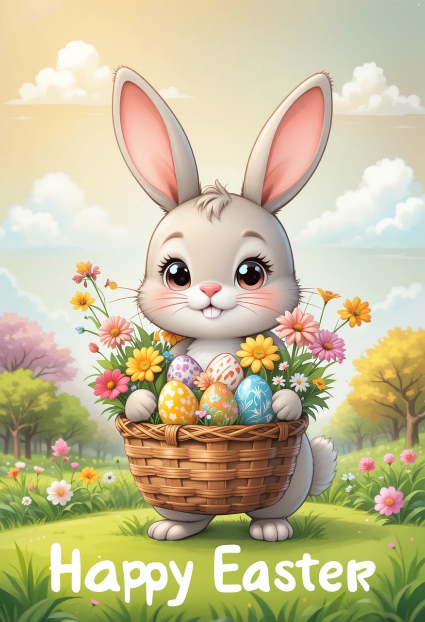 Download Easter, Eggs, Rabbit. Royalty-Free Stock Illustration Image ...