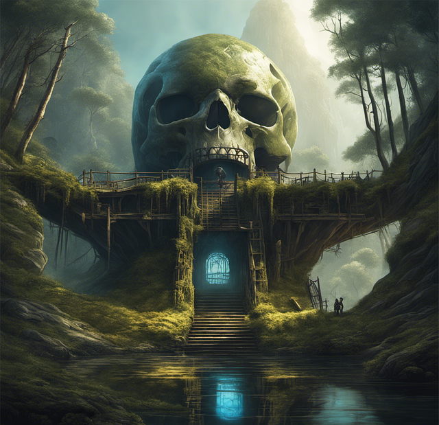 Download Fantasy, Forest, Fortress. Royalty-Free Stock Illustration ...