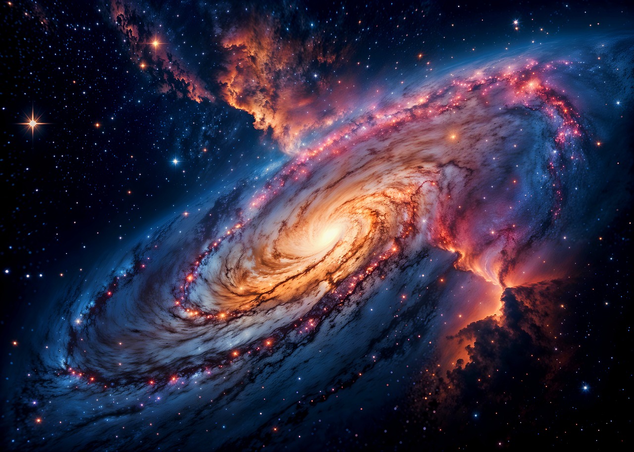 Download Galaxy, Universe, Cosmos. Royalty-Free Stock Illustration ...