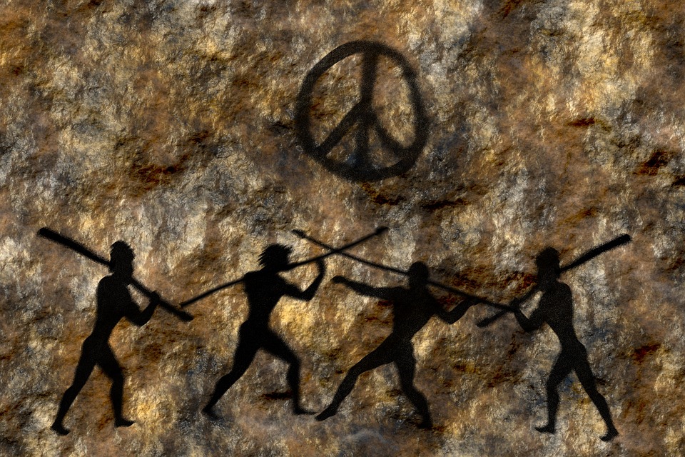Download Cave Painting, War, Fight. Royalty-Free Stock Illustration ...