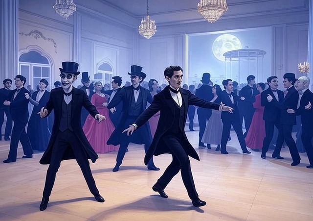 Download Vampire, Ball, Dance. Royalty-Free Stock Illustration Image ...