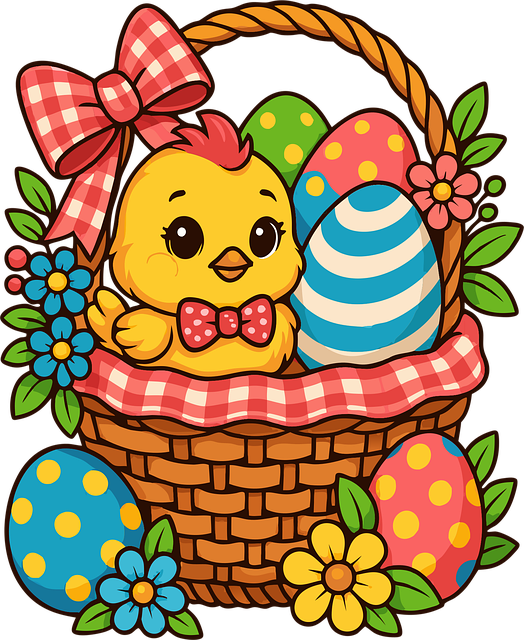 Download Easter, Chick, Basket. Royalty-Free Vector Graphic - Pixabay