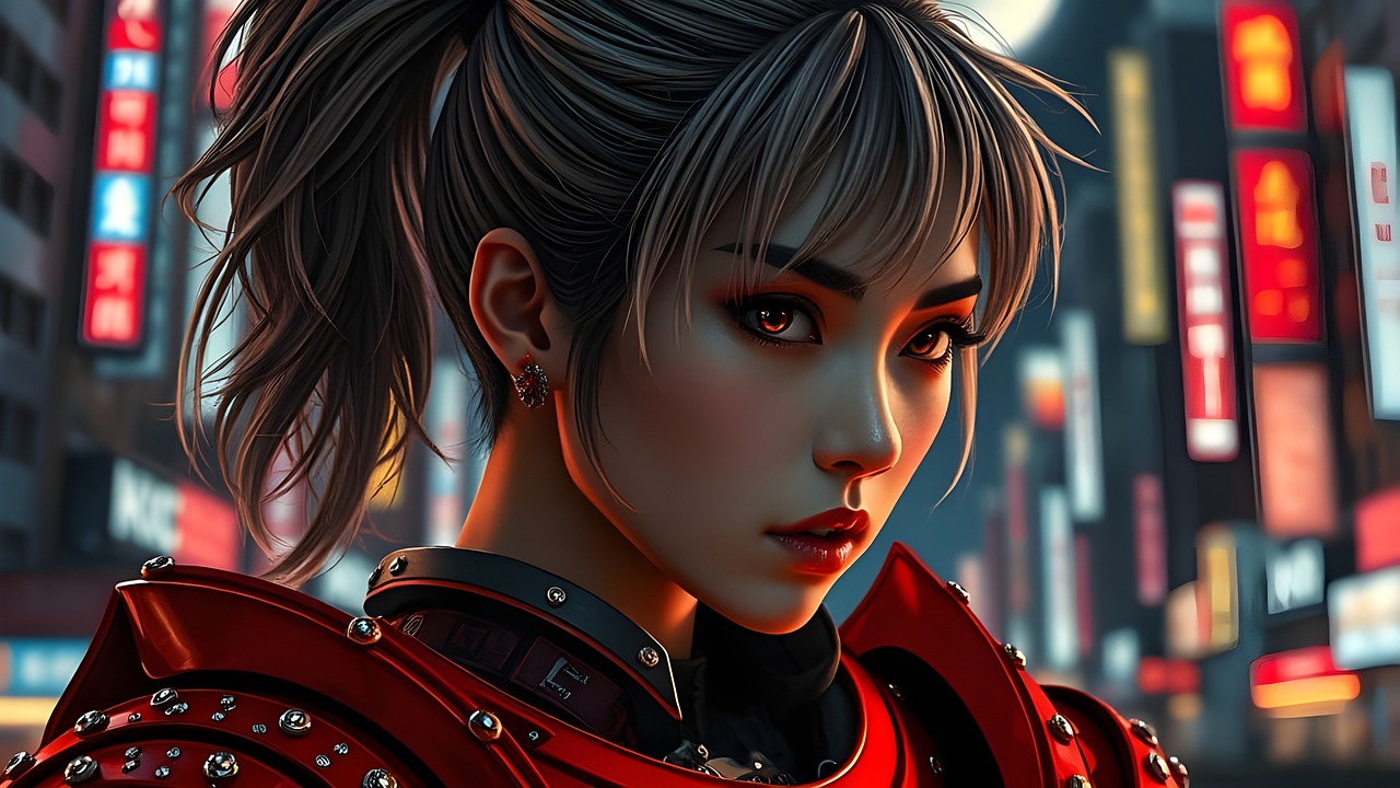 Download Red Demon, Japanese, Superhero. Royalty-Free Stock ...