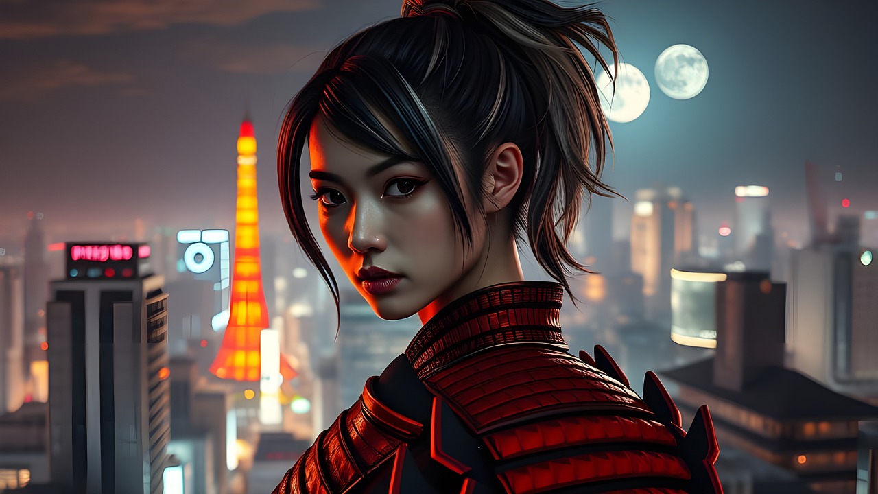 Download Red Demon, Japanese, Superhero. Royalty-Free Stock ...