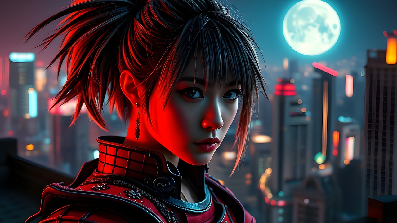 Download Red Demon, Japanese, Superhero. Royalty-Free Stock ...