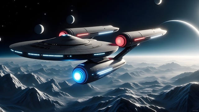 Download Starship, Spaceship, Space. Royalty-Free Stock Illustration ...