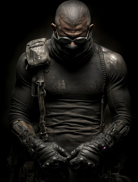 Download Post-Apocalyptic, Warrior, Dark. Royalty-Free Stock ...