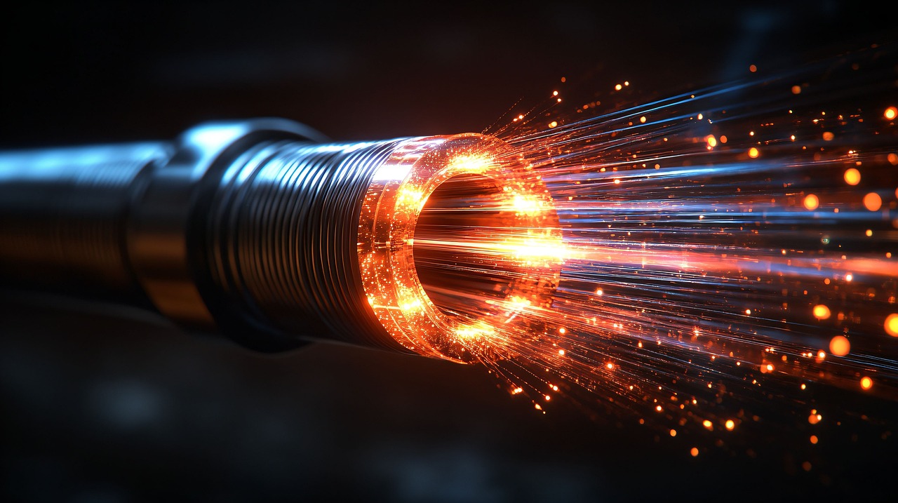Download Glass Fiber, Network, Data. Royalty-Free Stock Illustration ...