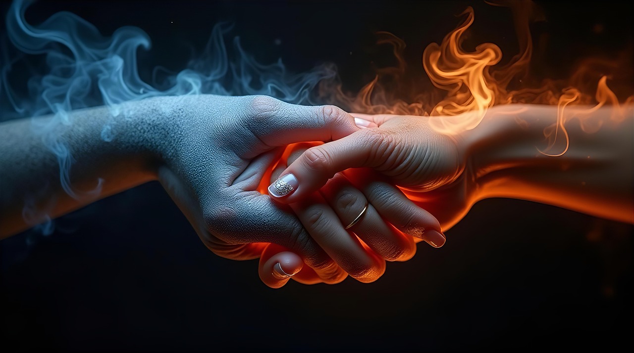 Download Hands, Clasped, Touch. Royalty-Free Stock Illustration Image ...