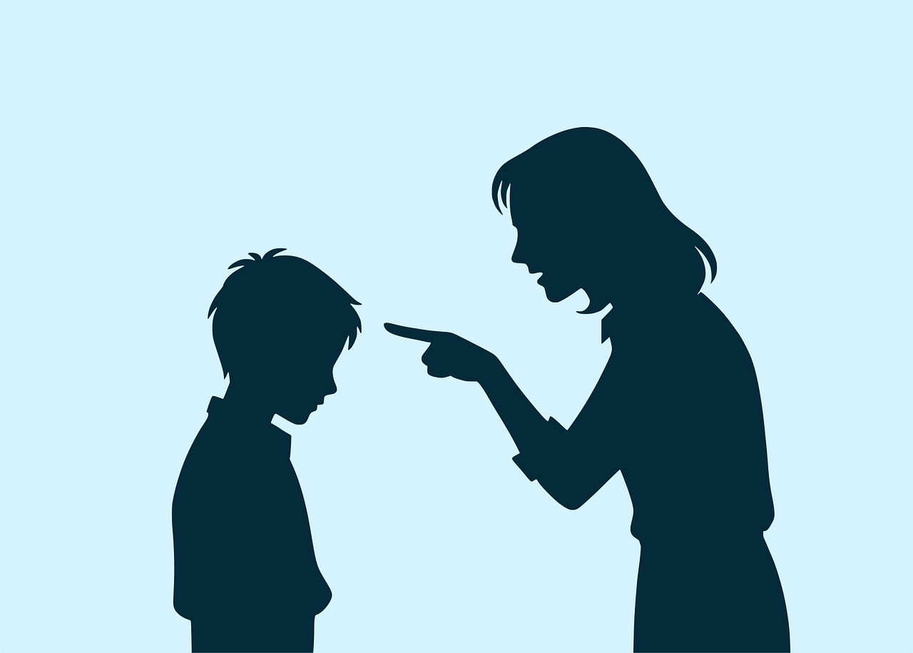 Download Parenting, Discipline, Silhouette. Royalty-Free Vector Graphic - Pixabay