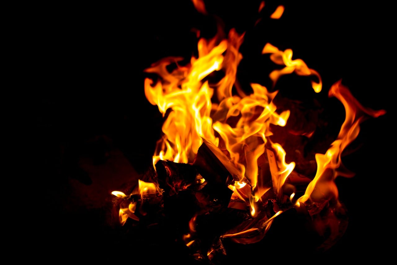 Verdadero Fuego Imagen Fondo De - Foto gratis en Pixabay