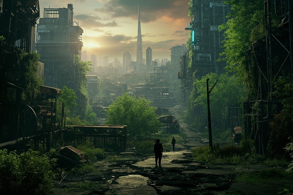 Cyberpunk Post-Apocalyptique Ville - Image gratuite sur Pixabay
