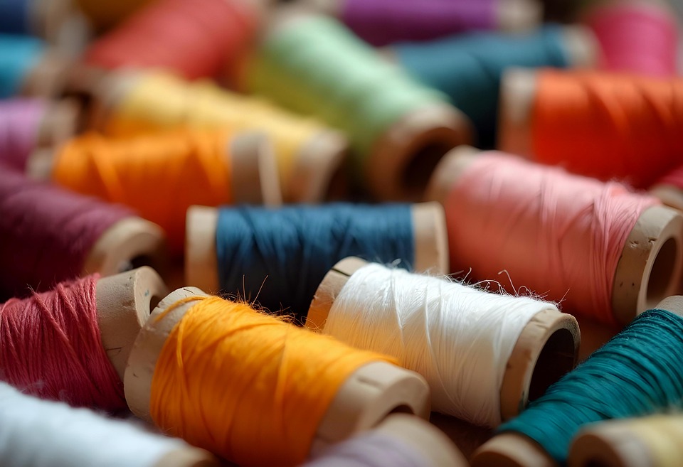 Download Threads, Bobbins, Yarn. Royalty-Free Stock Illustration Image ...
