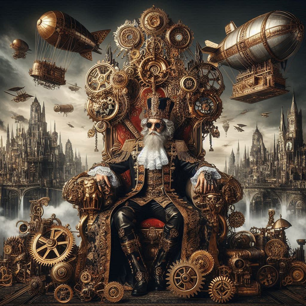 Download King, Steampunk, Ruler. Royalty-Free Stock Illustration Image ...