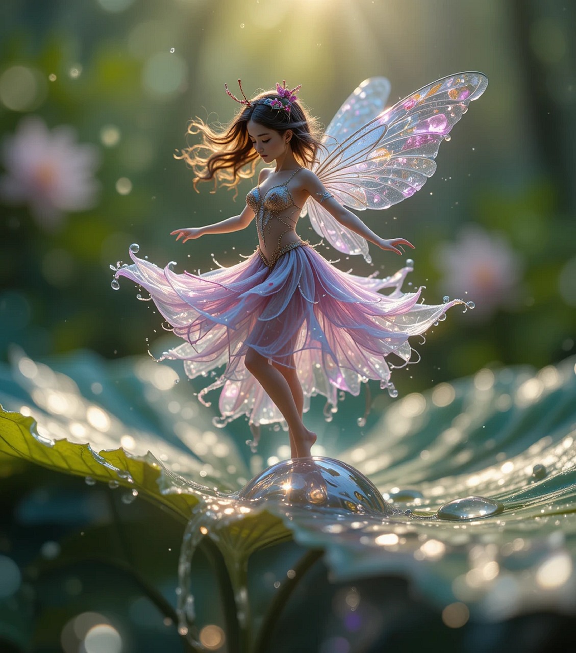 Download Meadow Fairy, Girl, Dance. Royalty-Free Stock Illustration ...