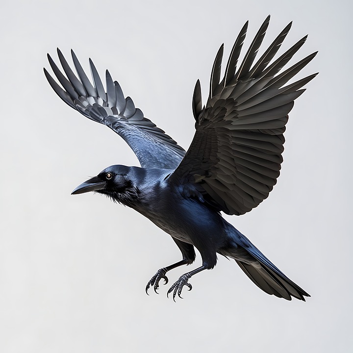 Download Ai Generated, Crow, Bird. Royalty-Free Stock Illustration ...