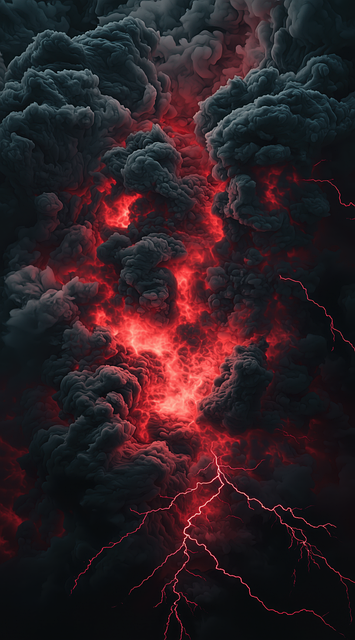 Download Abstract, Smoke, Lightning. Royalty-Free Stock Illustration ...