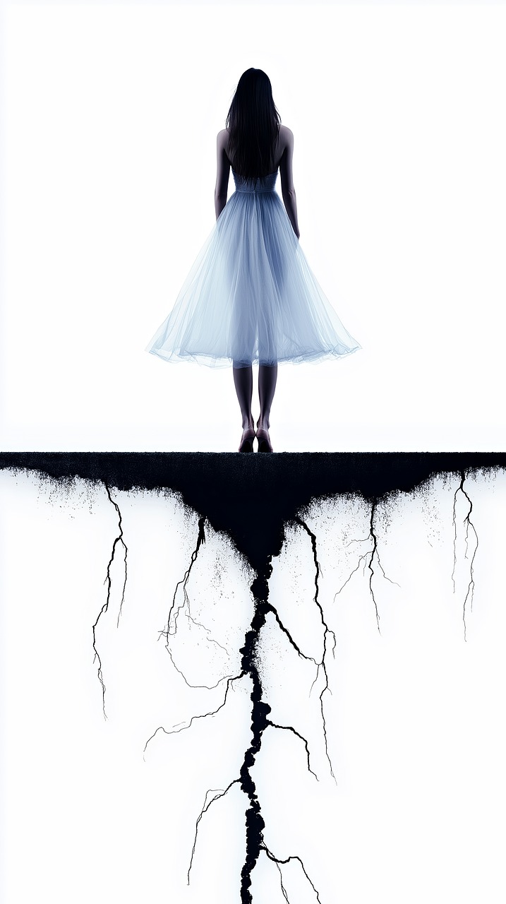 Download Woman, Dress, Abyss. Royalty-Free Stock Illustration Image ...